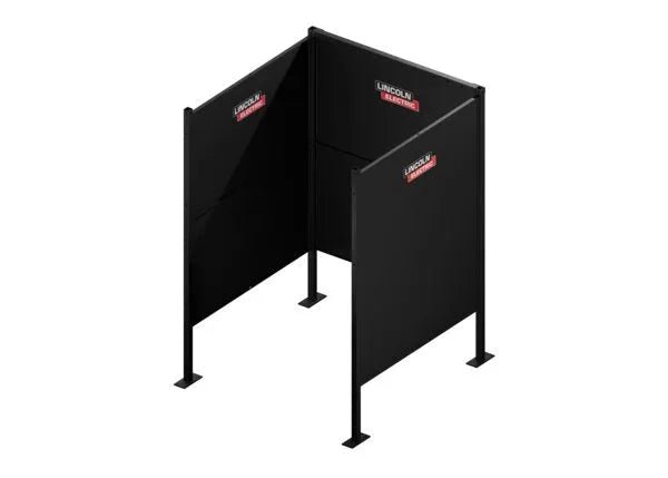 Lincoln Weld Booth 5 ft. (1.5 m) Standalone (Side-by-Side Starter) - K
