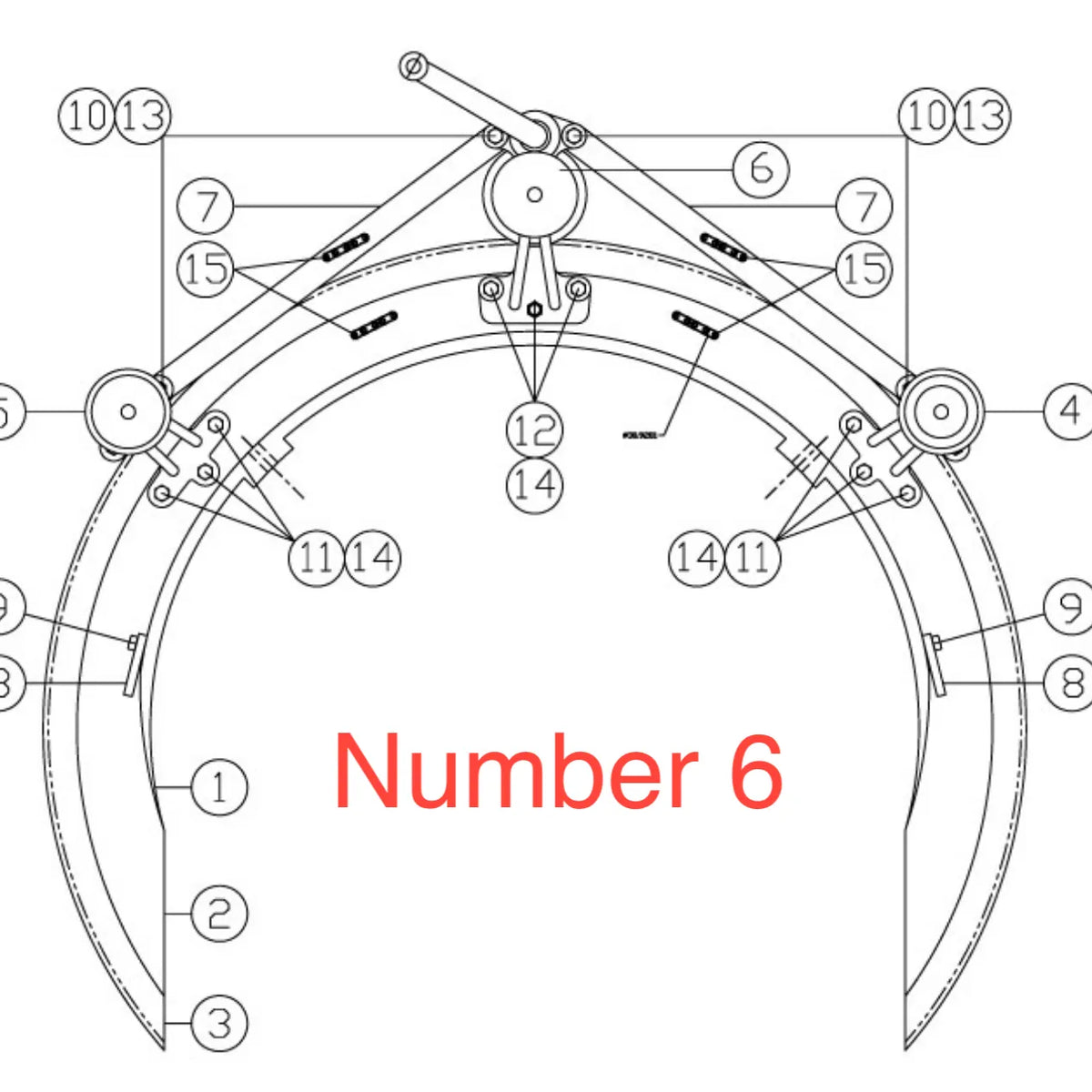 Mathey Dearman Double Bearing Bracket Assembly - 03.0104.007 ...