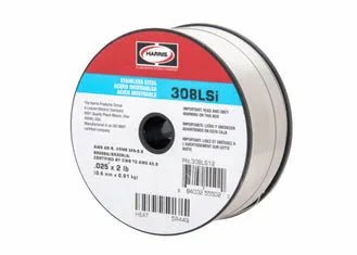 Harris 308LSi Stainless MIG GMAW Welding Wire 0.030, 2 lb Spool - 308L