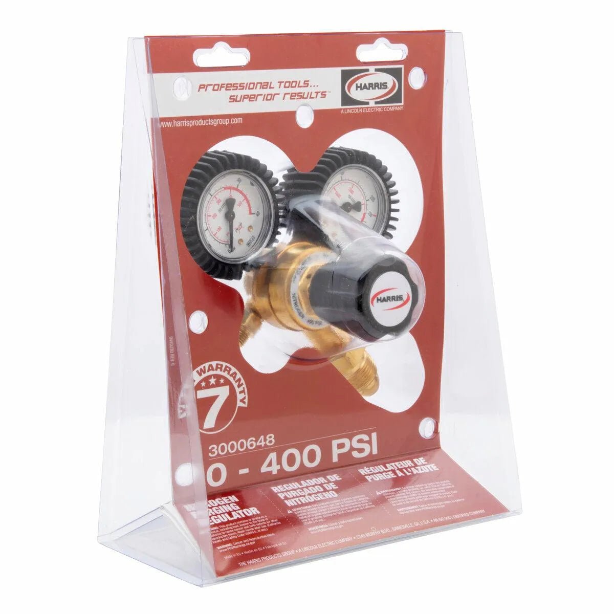 Harris 601-400-580 HVAC Purging Single Stage Argon/Nitrogen Regulator ...