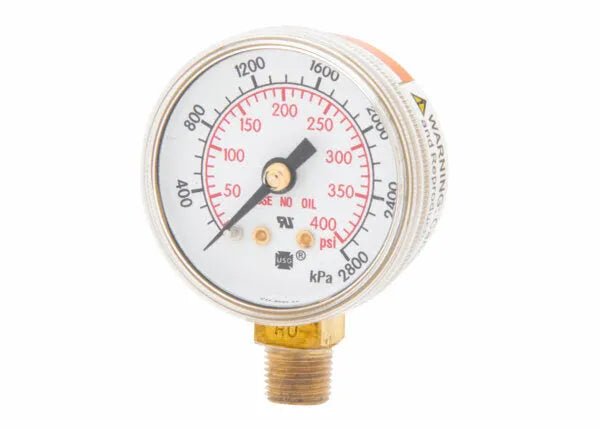 Harris Regulator Pressure Gauge 1.5 in. 400 PSI / 2800 kPa - 9006030 ...