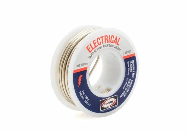 Harris Silver Bearing Lead-Free Rosin Core Electrical Solder - 0.062 i