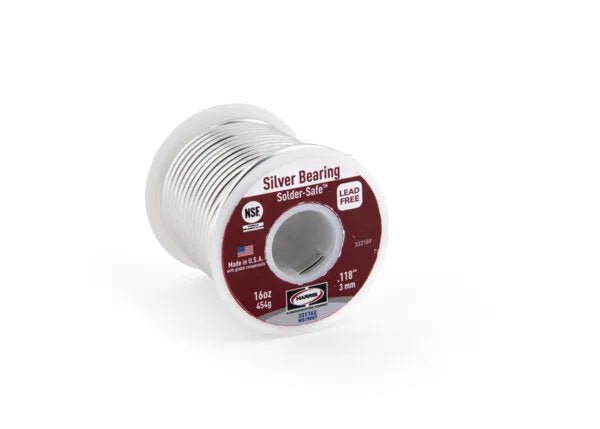 Harris Silver Bearing Lead-Free Solid Wire Plumbing Solder - 0.118 in