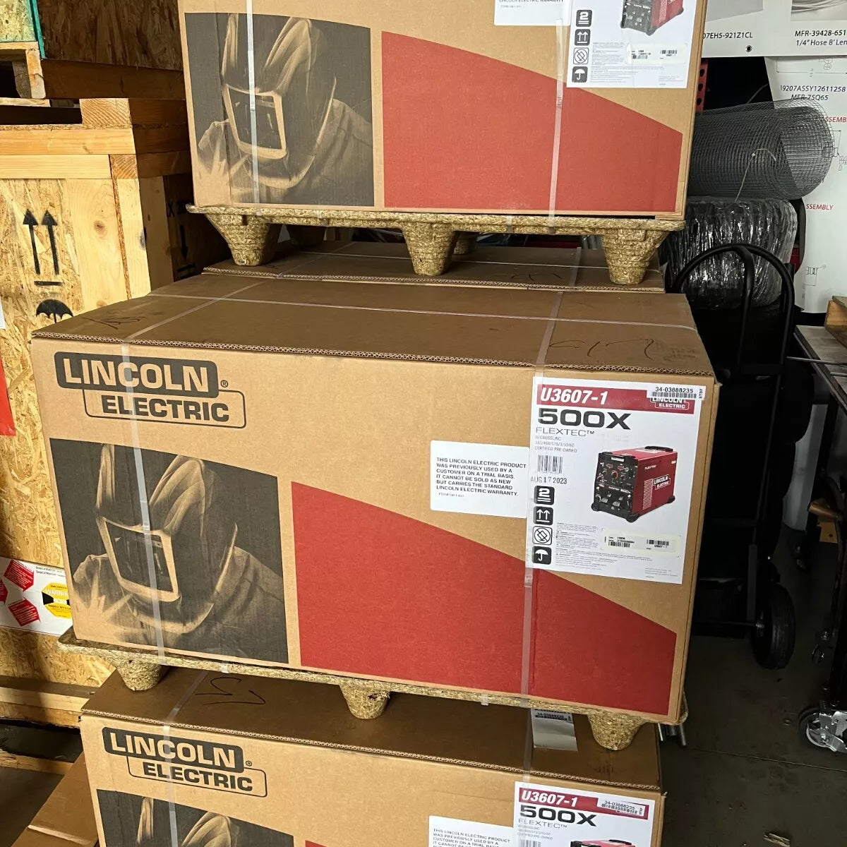 Lincoln Flextec 500X Multi-Process Low Hour Factory Demo Welder - U360