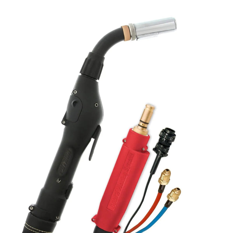 Mk Products Python Lincoln Compatible Push-Pull Gun 15 Feet Water-Cool ...